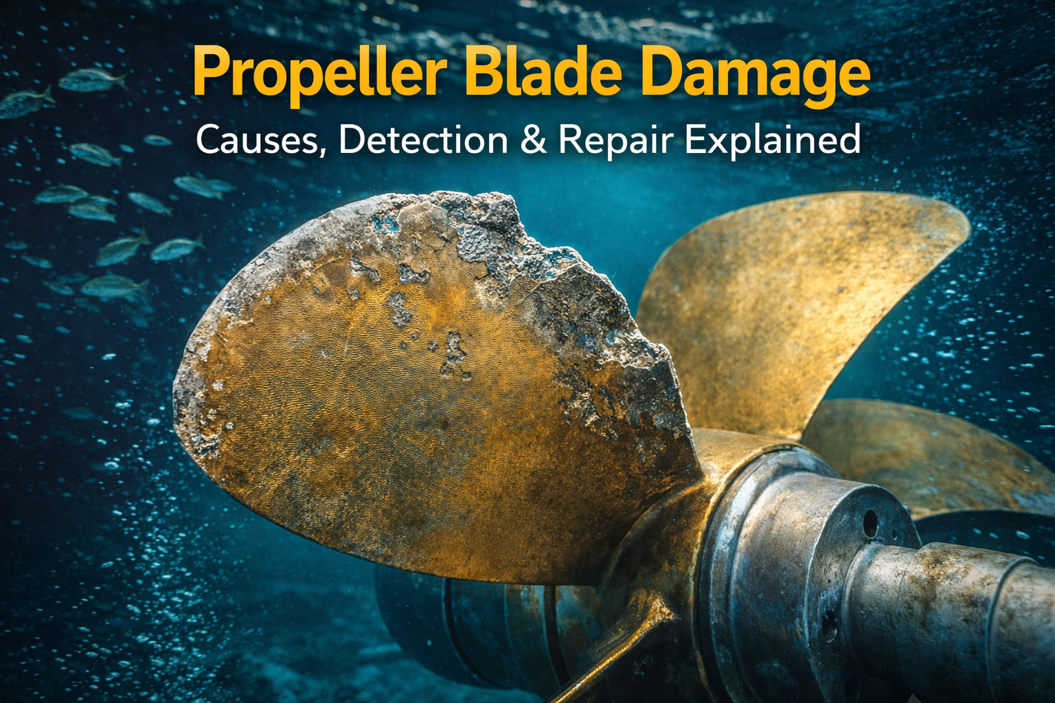 Propeller Blade Damage — Causes, Detection & Repair | Marine ...